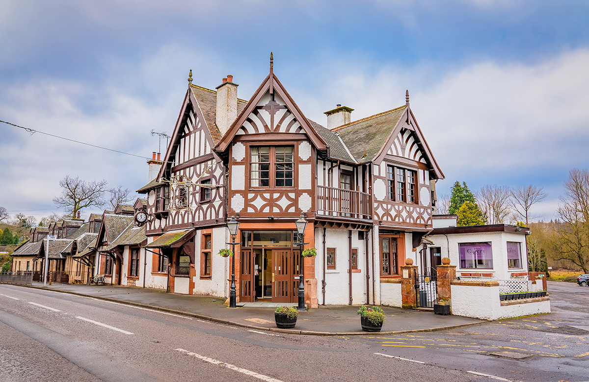 Eye-Catching Tudor-Style Hotel Located in South Lanarkshire Village Sold
